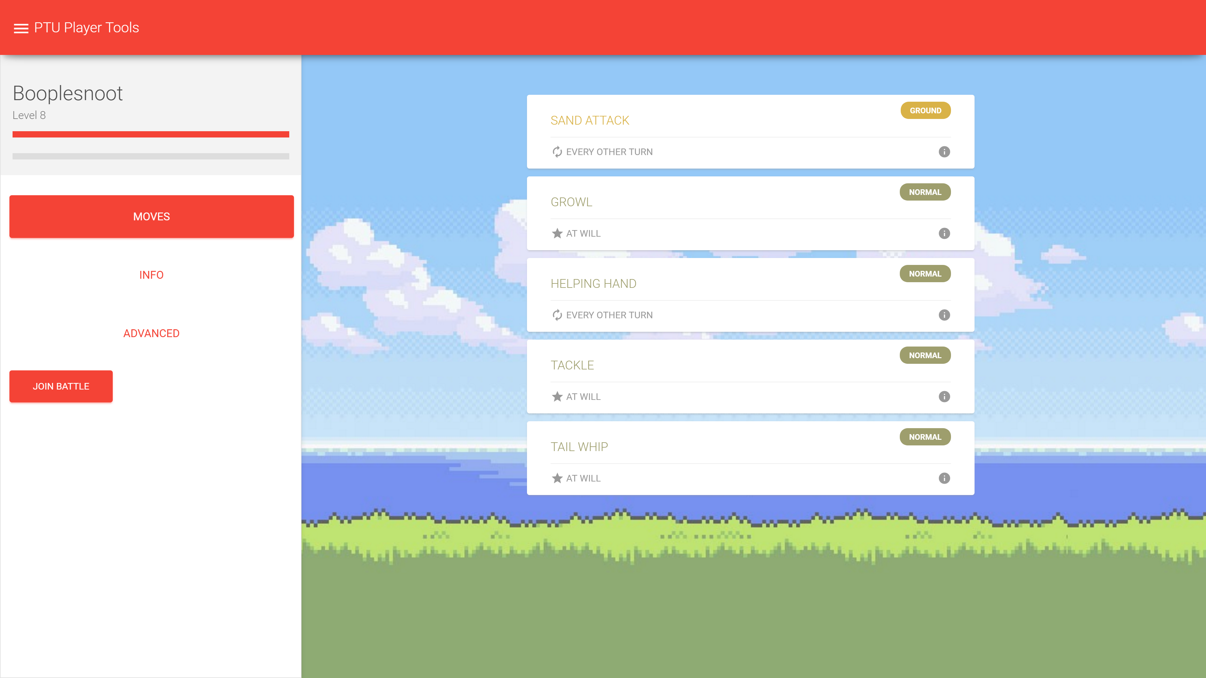 PTU Toolkit (Alpha v0.3.0) - Pokemon Tabletop